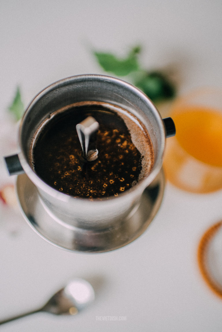 How to Make Vietnamese Iced Milk Coffee » The Viet Dish