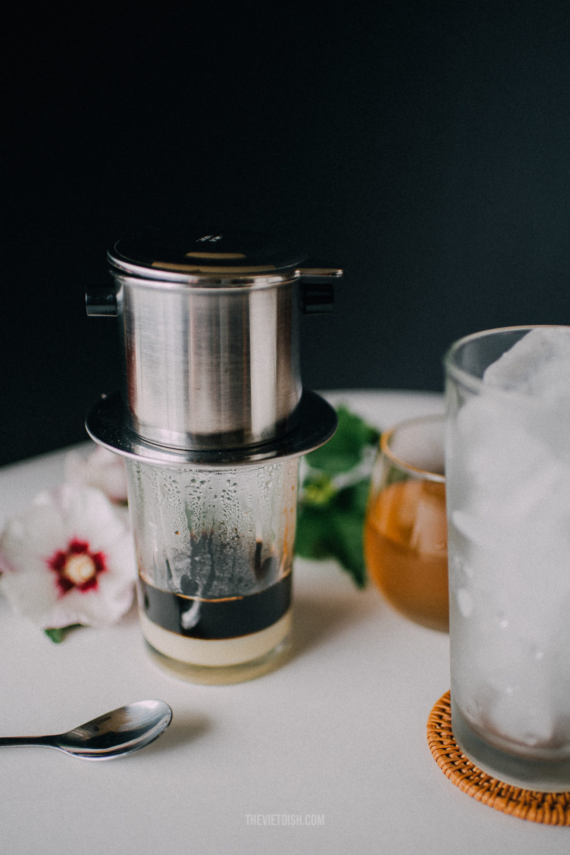 How to Make Vietnamese Iced Milk Coffee » The Viet Dish