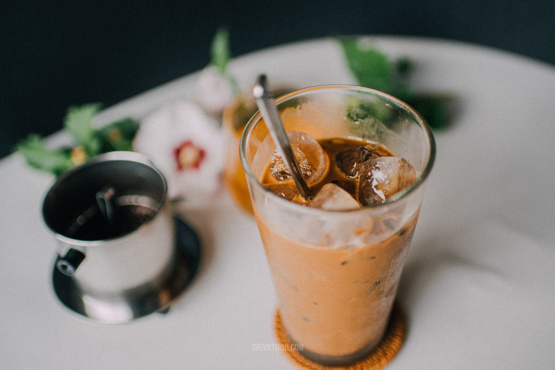 How to Make Vietnamese Iced Milk Coffee » The Viet Dish