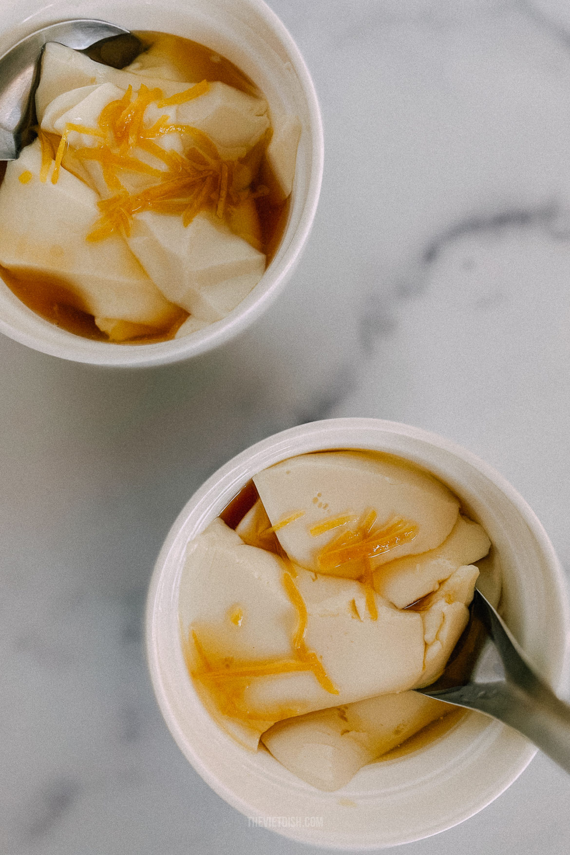 How to Make Easy Douhua Tofu Pudding with Ginger Syrup