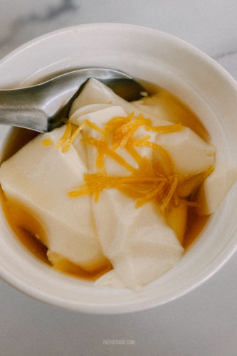 How to Make Easy Douhua Tofu Pudding with Ginger Syrup